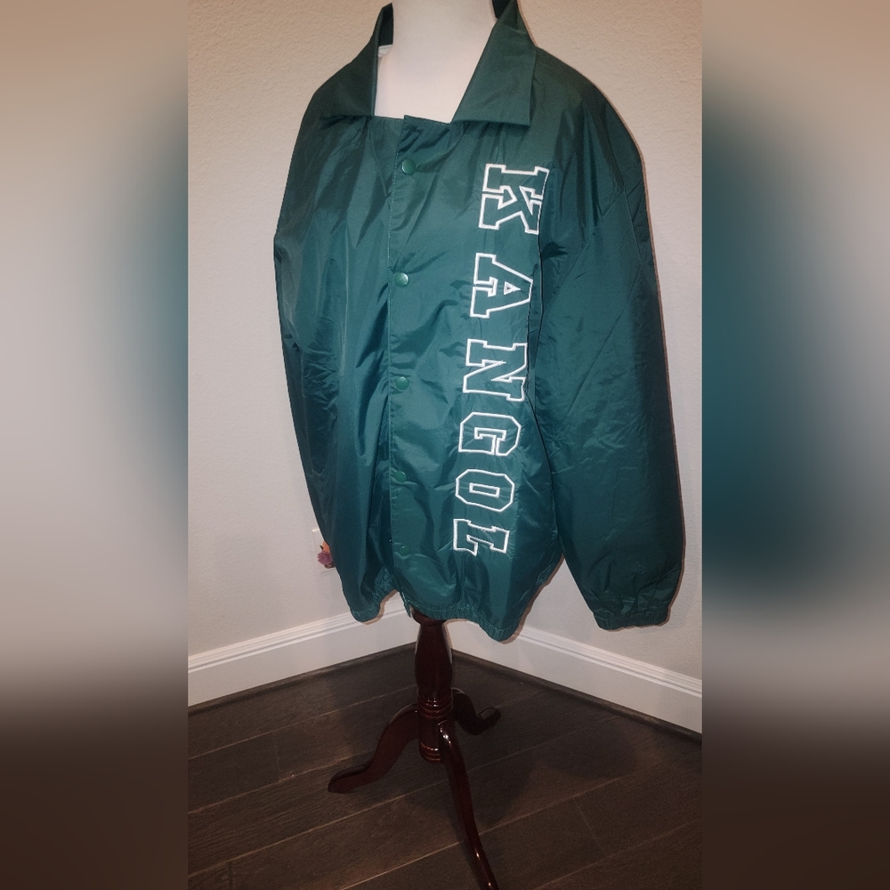Kangol Tennis Jacket // Dark Green - Gem